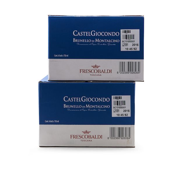 Bonhams Skinner : Castelgiocondo Brunello di Montalcino 2016, 12 bottles