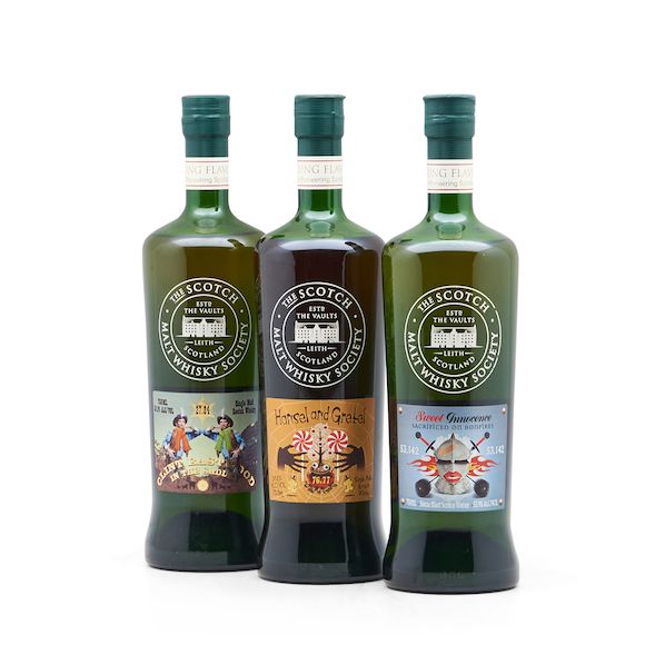 Bonhams Skinner : Mixed SMWS, 3 750ml bottles