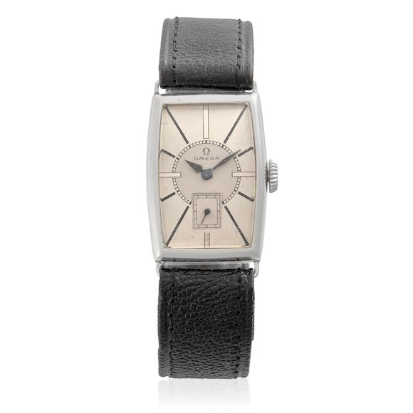 Bonhams : OMEGA. A LOT OF 2 MANUAL WINDING WRISTWATCHES (2)