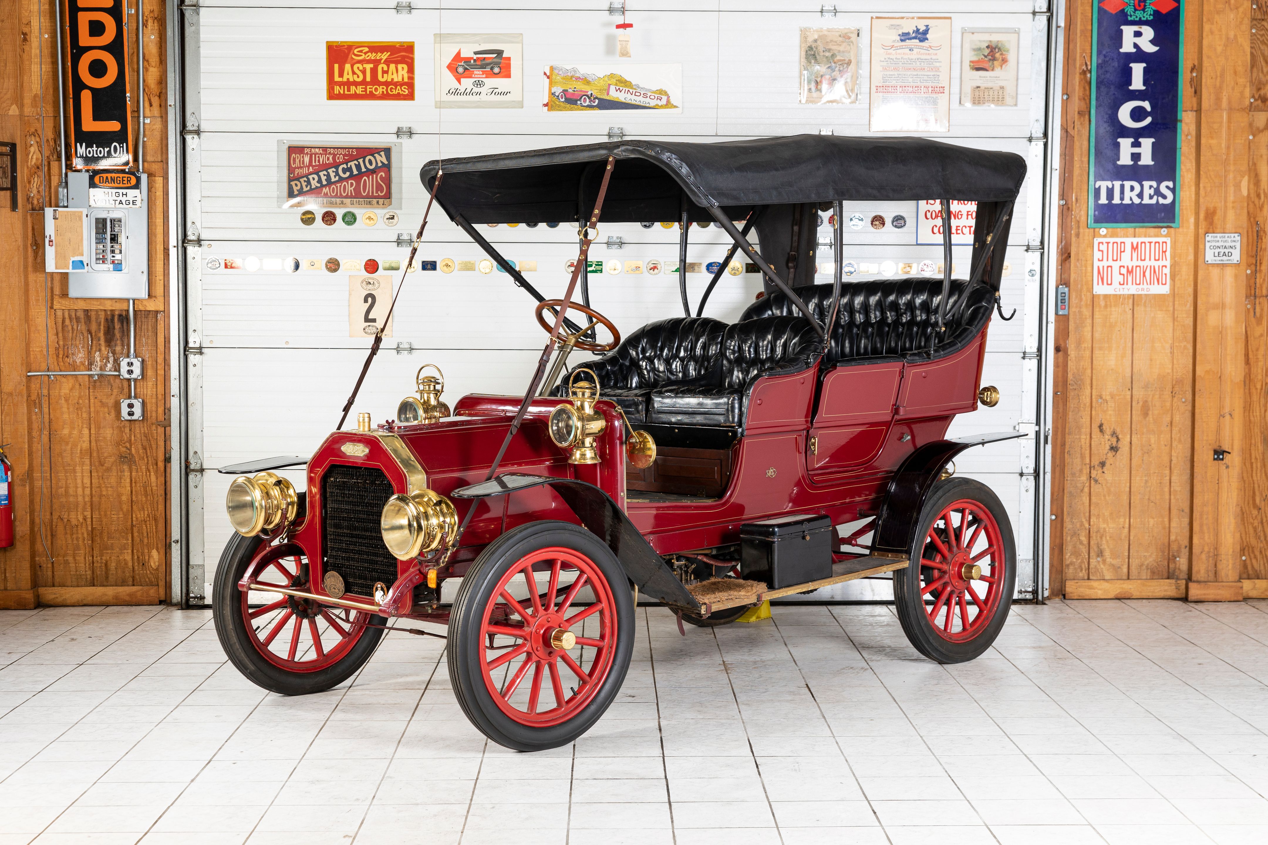 Bonhams Cars : 1907 REO 16/20HP Twin Cylinder Touring Car Chassis no. 8745