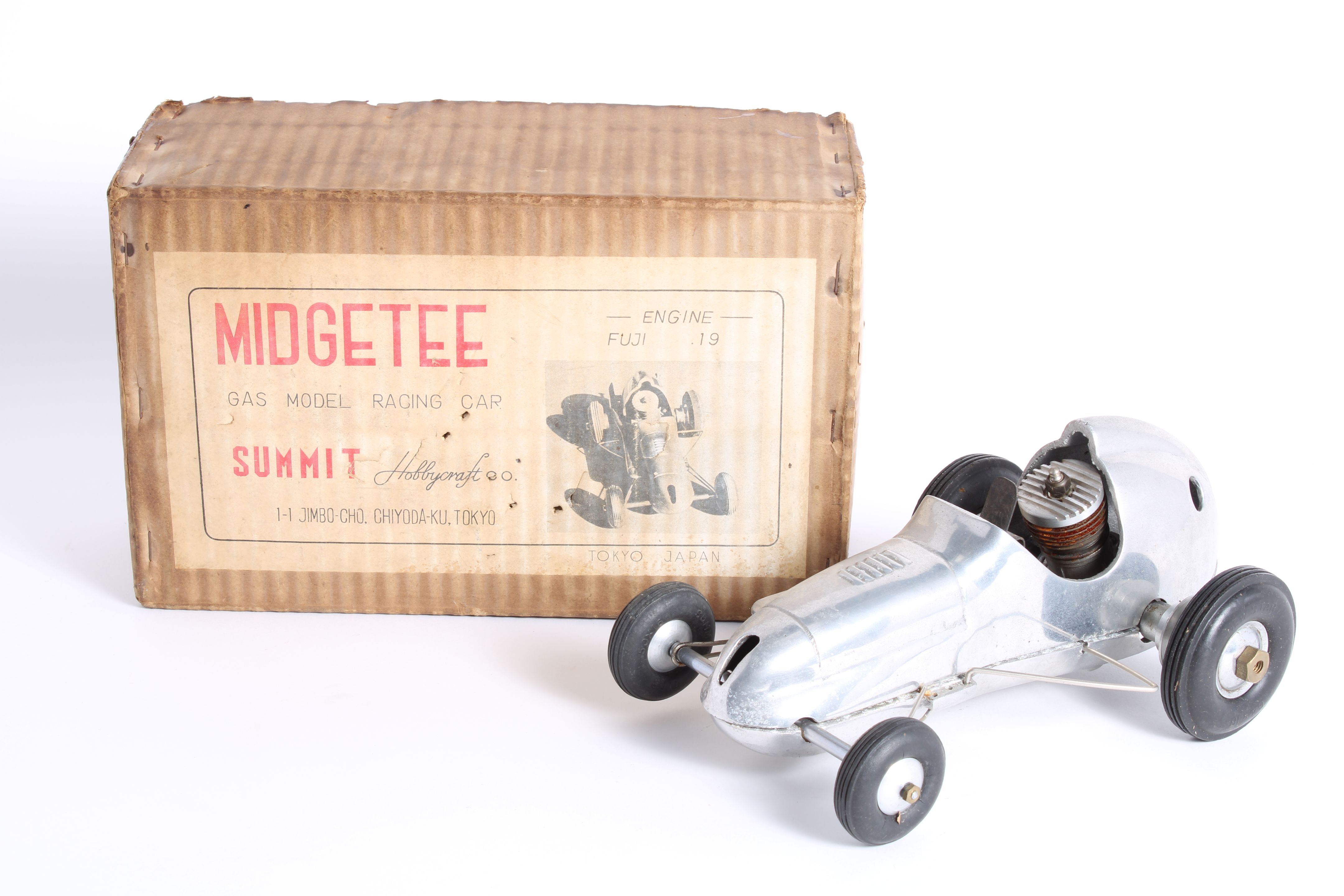 Bonhams Cars : A Boxed 'Migetee' gas powered tether race car by Summit ...