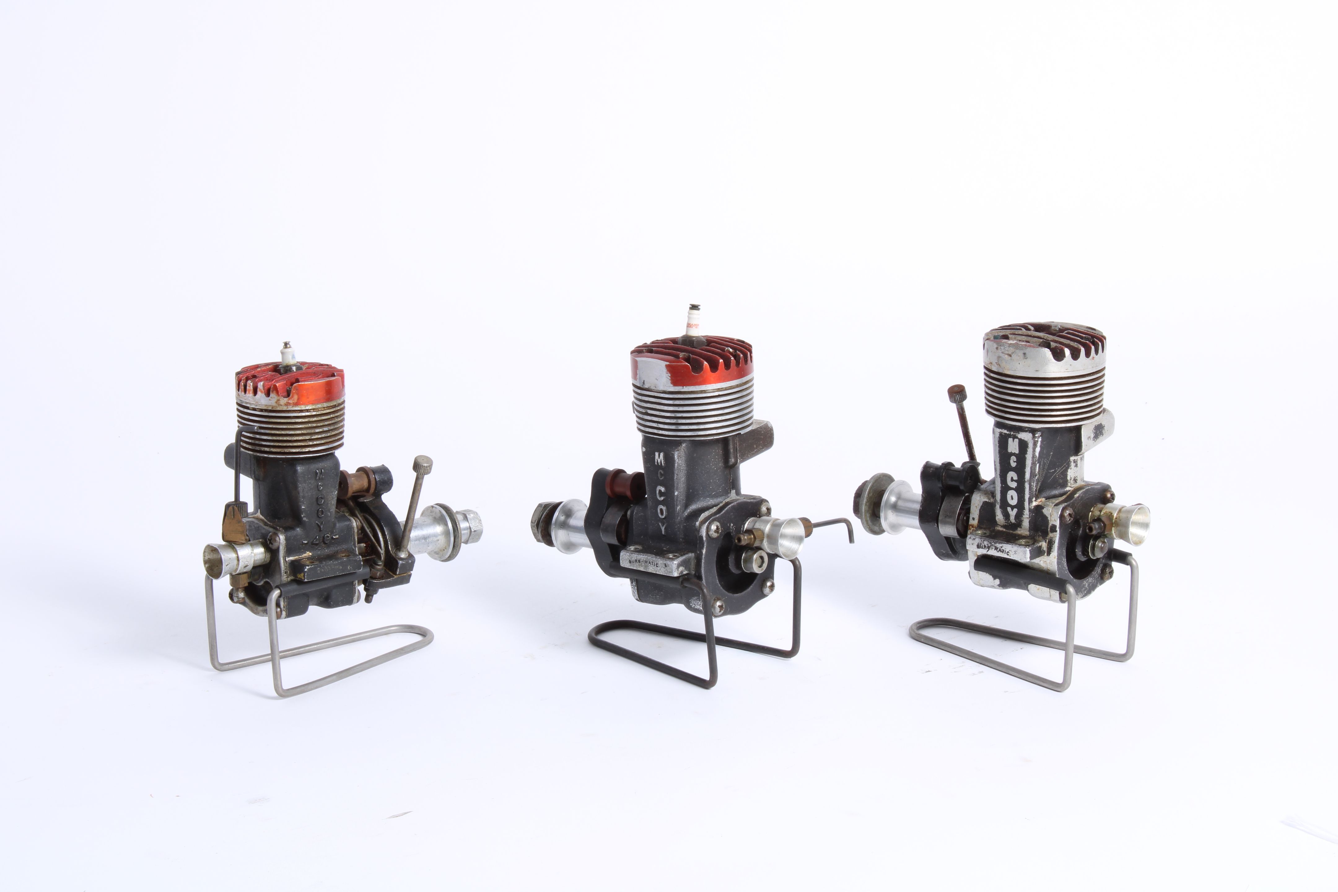 Bonhams Cars : Three McCoy scale model engines, (3)
