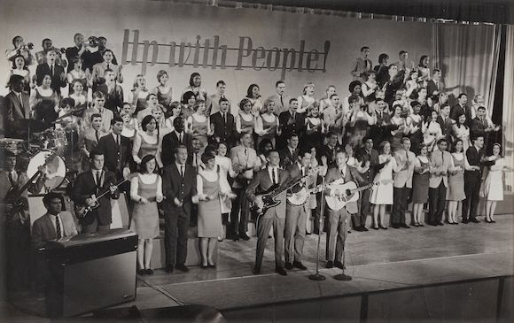 Bonhams : UP WITH PEOPLE 80+ CAST SIGNED PHOTOGRAPH