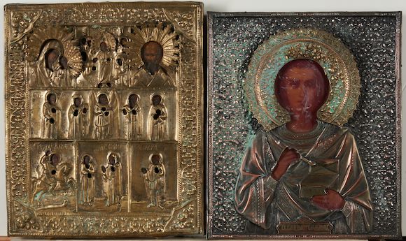 Bonhams Skinner : Three Religious Icons