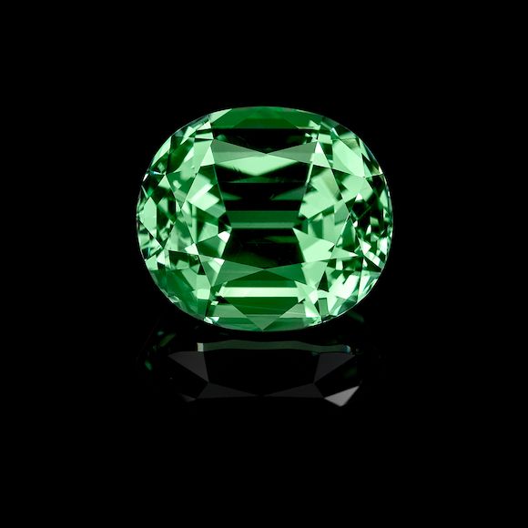 Bonhams : Merelani Mint Grossular Garnet