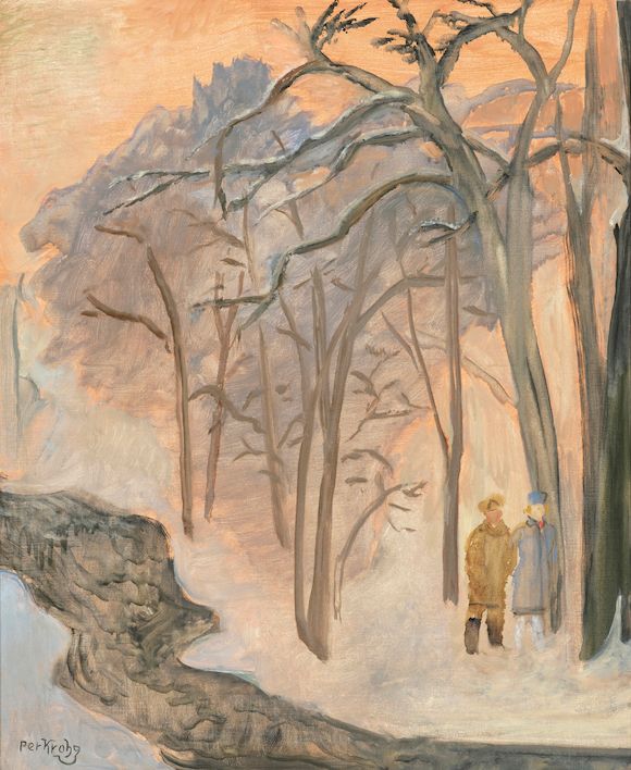 Bonhams : Per Lasson Krogh (Norway/New York 1889-1965) Figures in a ...