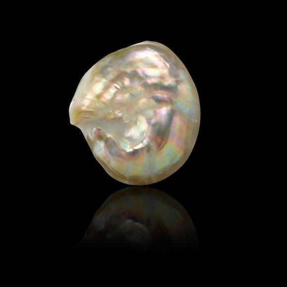 Bonhams : Rare Saltwater Pearl--"Turban Snail"