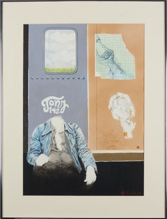 Bonhams Skinner : José Antonio Davila (Venezuelan, born 1935) Seated ...