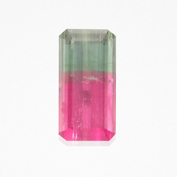 Bonhams : Elbaite var. Bi-color Tourmaline