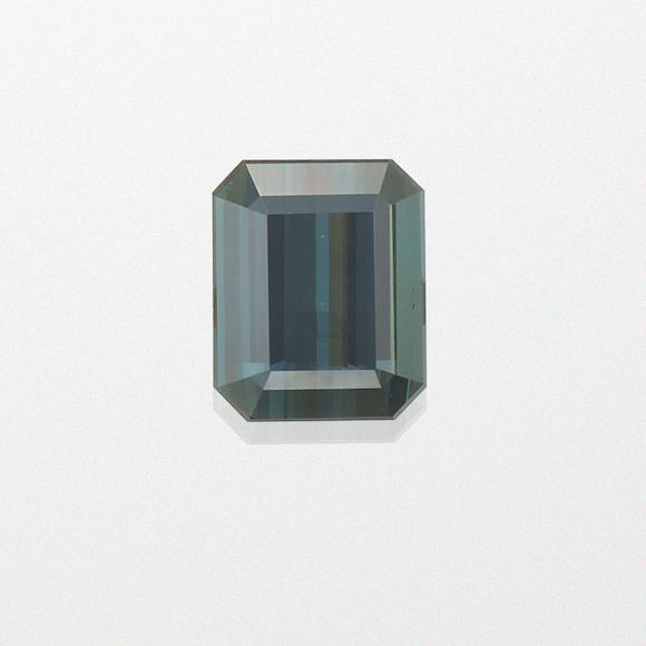 Bonhams : Deep Bluish Grey Tourmaline