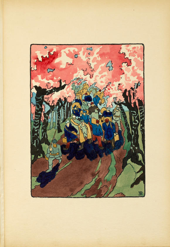 Bonhams World War I Prisoner Of War Life Boucher Lucien 1889 1971 Images De La Vie Des