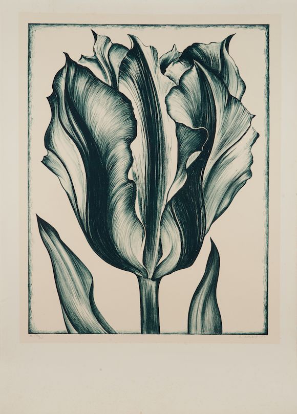Bonhams Skinner : Lowell Nesbitt (1933-1993) Tulip 1971. Seven prints ...