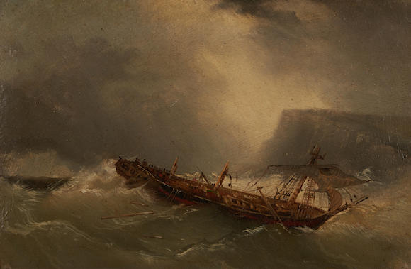 Bonhams Skinner Anglo American School 19th20th Century Ship In
