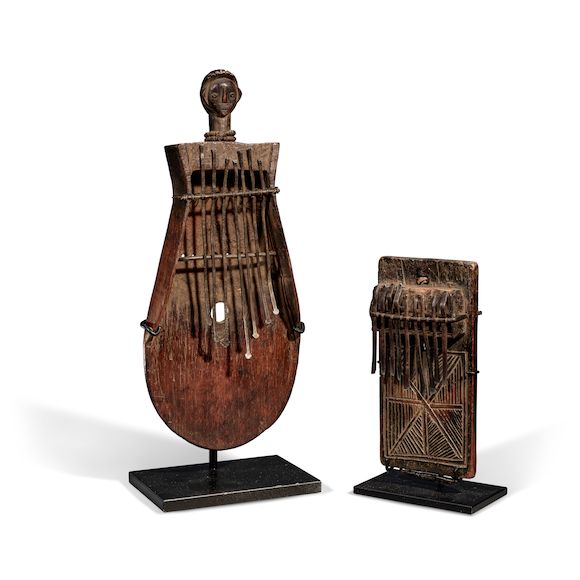 Bonhams : Two Lamellophones, Central Africa