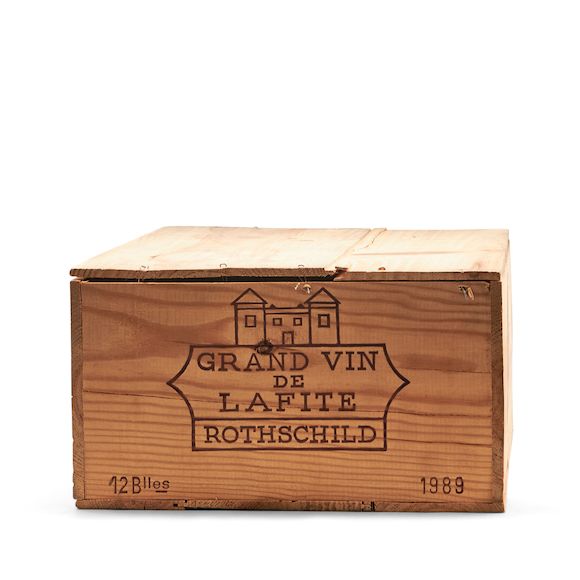 Bonhams Skinner : Chateau Lafite Rothschild 1989 (12 bottles)