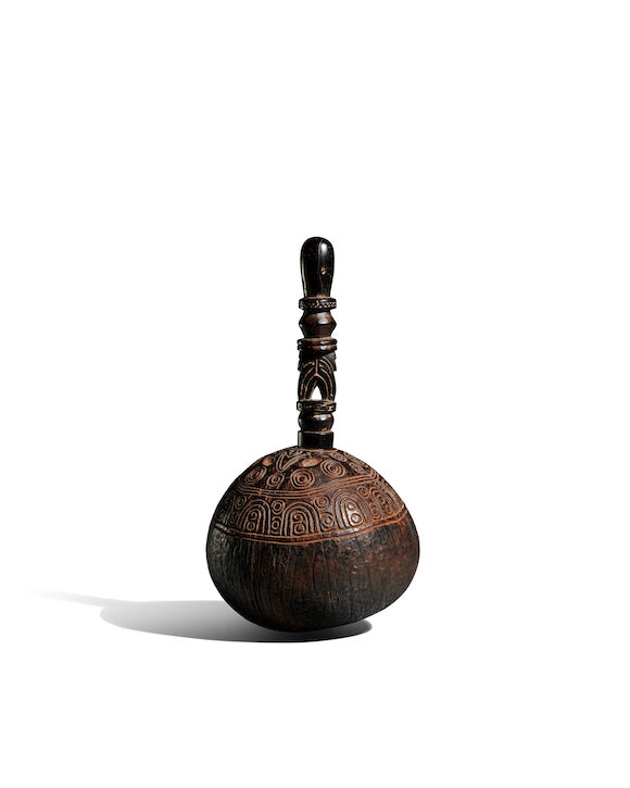 Bonhams Container With Pestle Massim Islands Papua New Guinea