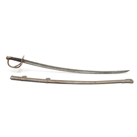 Bonhams Skinner : U.S. Model 1840 Cavalry Saber and Scabbard,