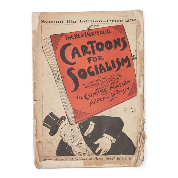 Bonhams Skinner : SOCIALIST CARTOONS. The Red Portfolio: Cartoons for ...