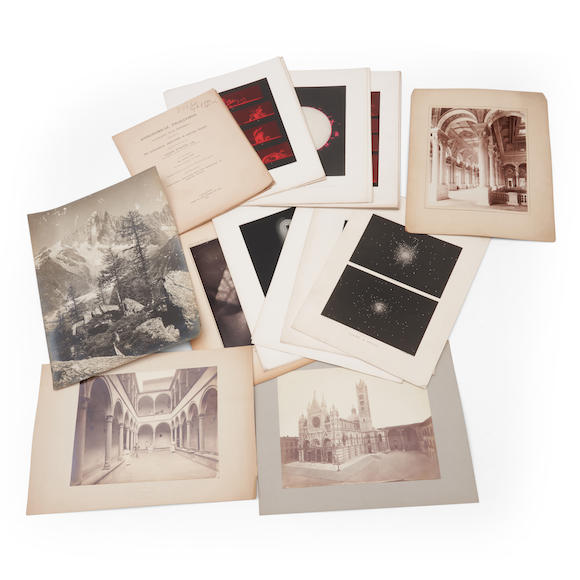 Bonhams Skinner Group Of Assorted Vintage Photographs And Engavings