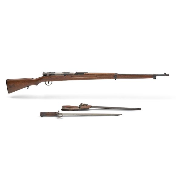 Bonhams Skinner : Japanese Type 38 Arisaka-style Bolt-action Rifle and ...