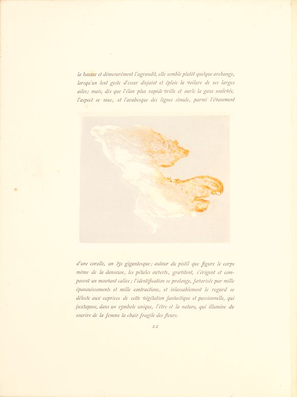 Bonhams : LOÏE FULLER IN ART NOUVEAU ILLUSTRATIONS. MARX, ROGER. 1859 ...