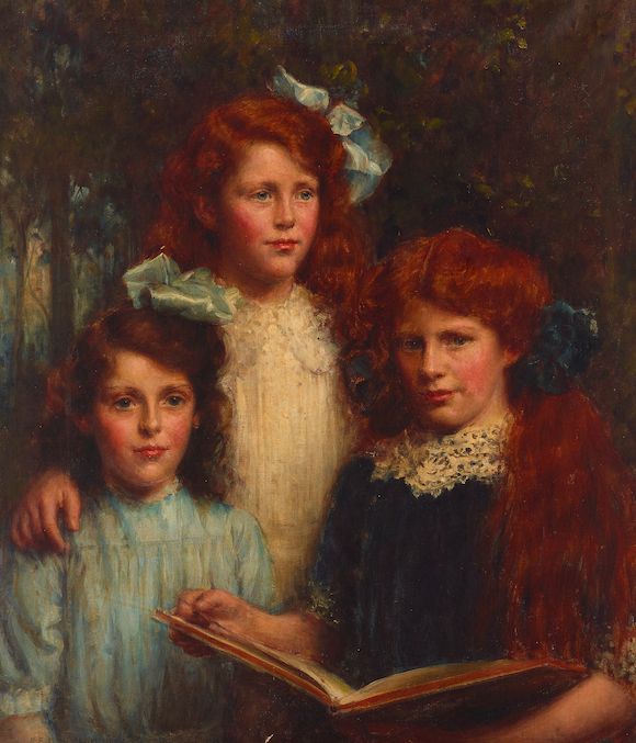 Bonhams : Robert Edward Morrison (British, 1852-1925) A portrait of ...