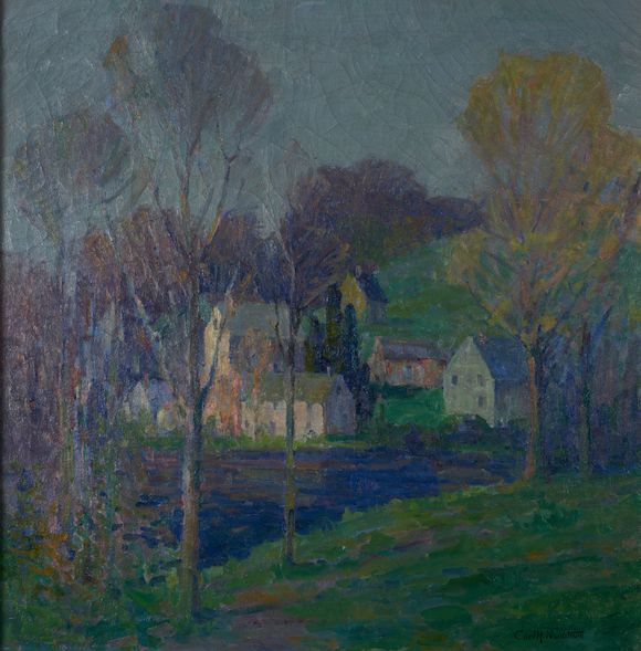 Bonhams Skinner : Carl Harold Nordstrom (American, 1876-1965) Houses ...