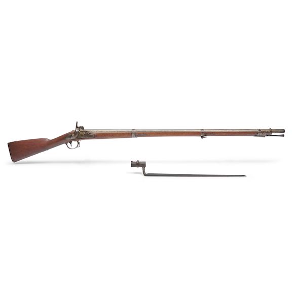 Bonhams Skinner : Springfield Model 1840 Musket Altered to Percussion ...