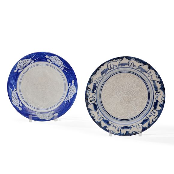 Bonhams Skinner : Dedham Pottery "Turtle" and "Polar Bear" Pattern ...