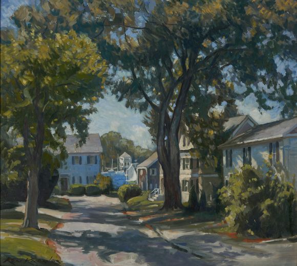Bonhams Skinner : Kenneth Knowles (American, born 1975) Summer in New ...