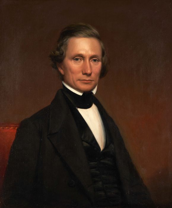 Bonhams Skinner : Portrait of a Gentleman, America, 19th century.