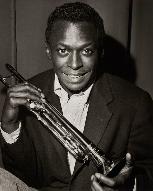 Bonhams Skinner : Herman Leonard (1923-2010); Miles Davis, NYC;