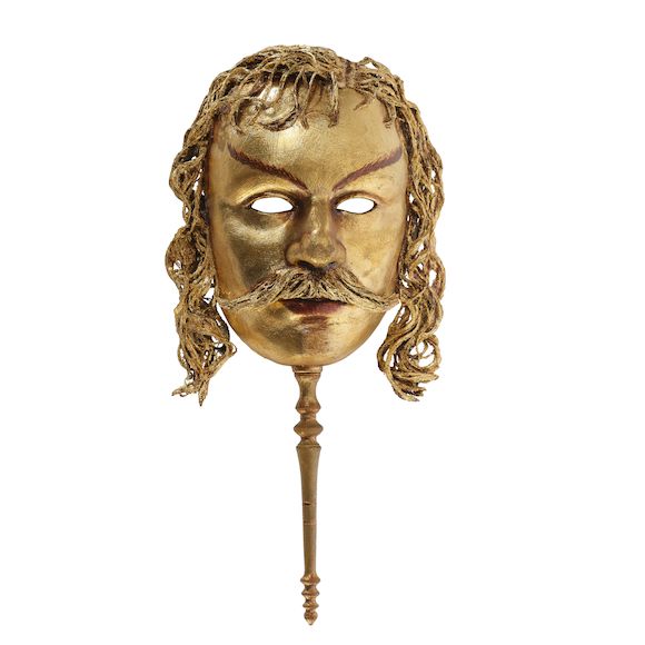 Bonhams : Masquerade Mask Prop from The Man in the Iron Mask.