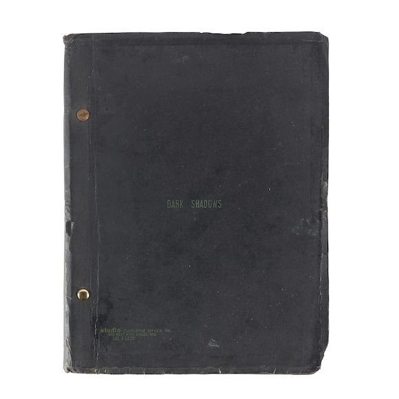 Bonhams : House of Dark Shadows, Working Title: "Dark Shadows" 2nd ...