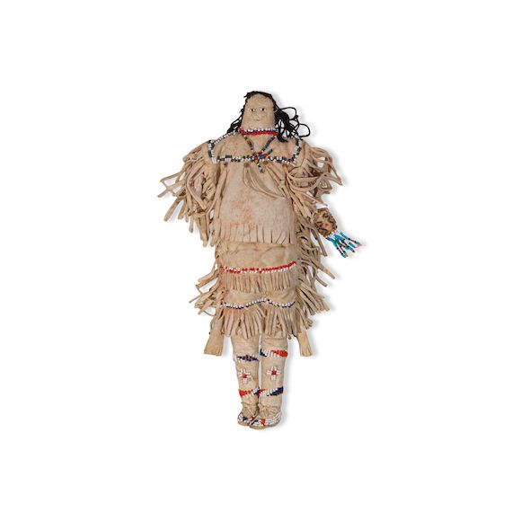 Bonhams : An Apache beaded doll