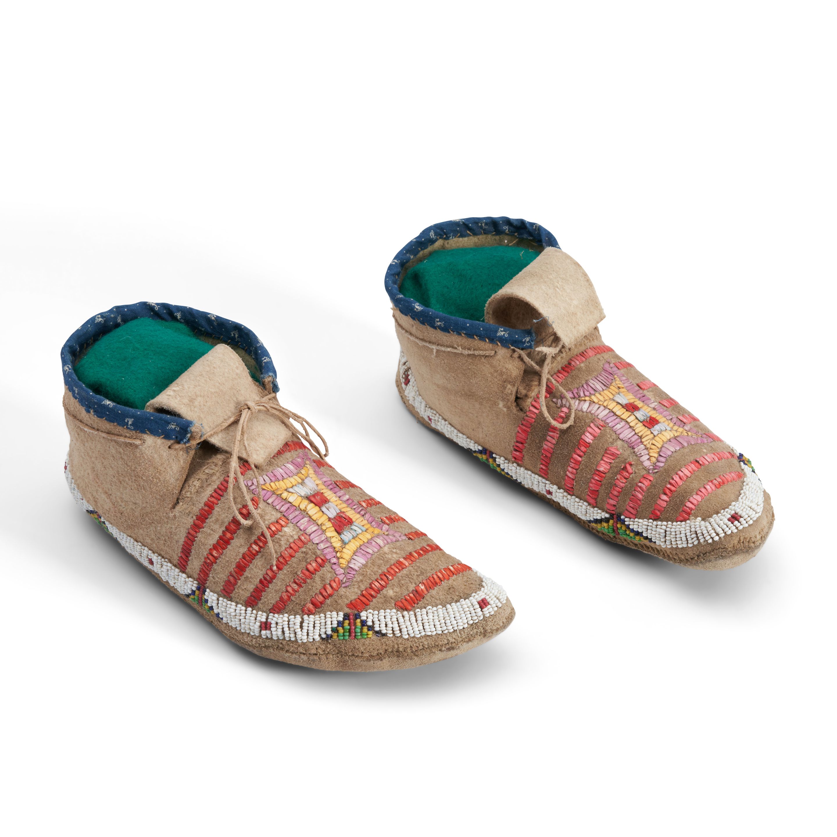 Lakota, late 19th century, soft hide - auctions & price archive