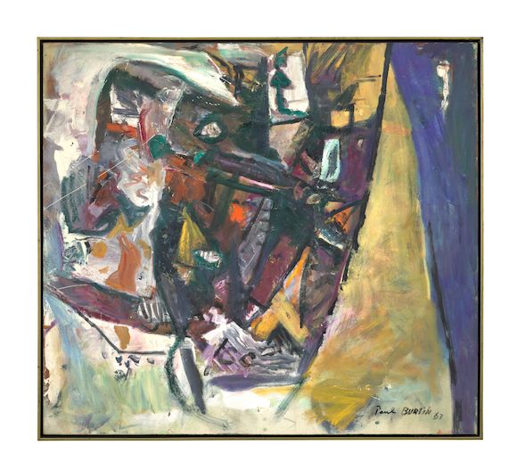 Bonhams : PAUL BURLIN (1886-1969) Signs I 1963