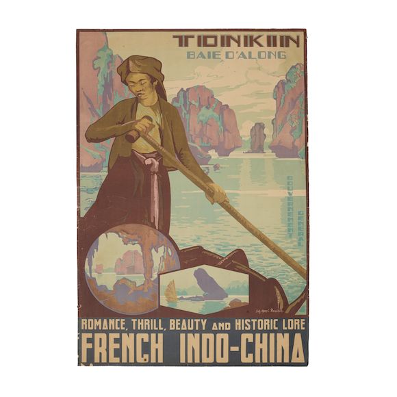 Bonhams : Joseph-Henri Ponchin (1897-1962); French Indo-China/Tonkin ...