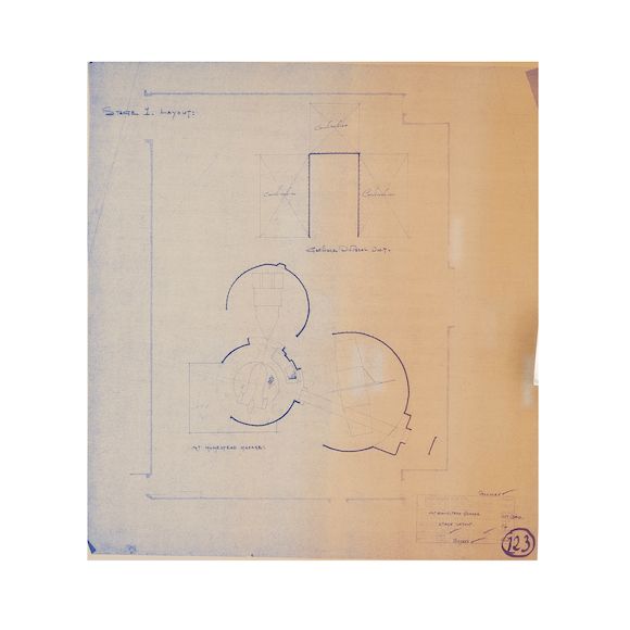 Bonhams : "Lars Homestead" Stage Layout Blueline from the Original ILM ...