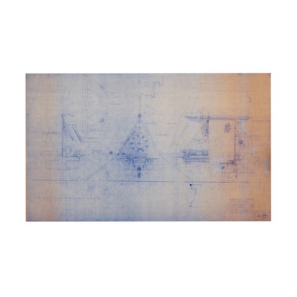 Bonhams : "Lars Homestead" Starhopper Blueline from the Original ILM ...