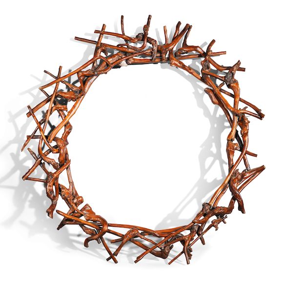 Bonhams Skinner : Large Contemporary Circular Root Frame