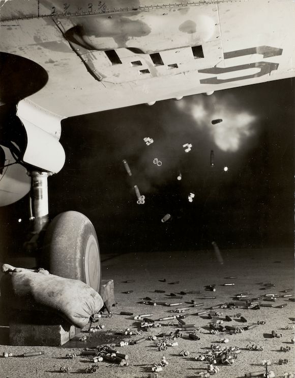 Bonhams : Gjon Mili (1904-1984); 'U.S. Army Firepower of Planes';