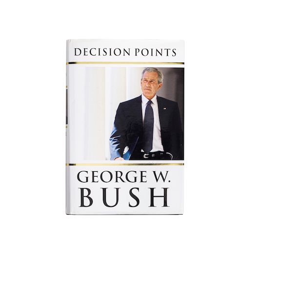 Bonhams : GEORGE BUSH AND LAURA BUSH AUTOBIOGRAPHY SIGNED TO OLIVIA DE ...