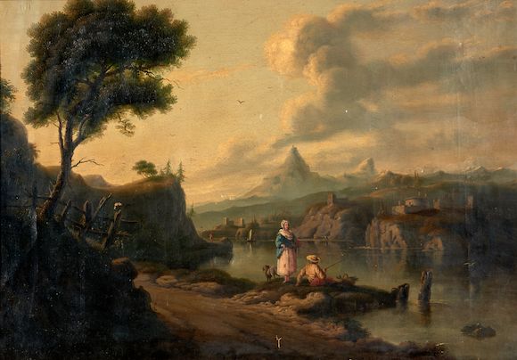 Bonhams Skinner : Edmund C. Coates (American, 1816-1871) Peasant Couple ...