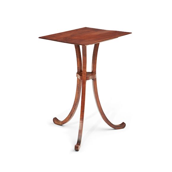 Bonhams Skinner : Tiger Maple Stand probably Connecticut, early 19th ...