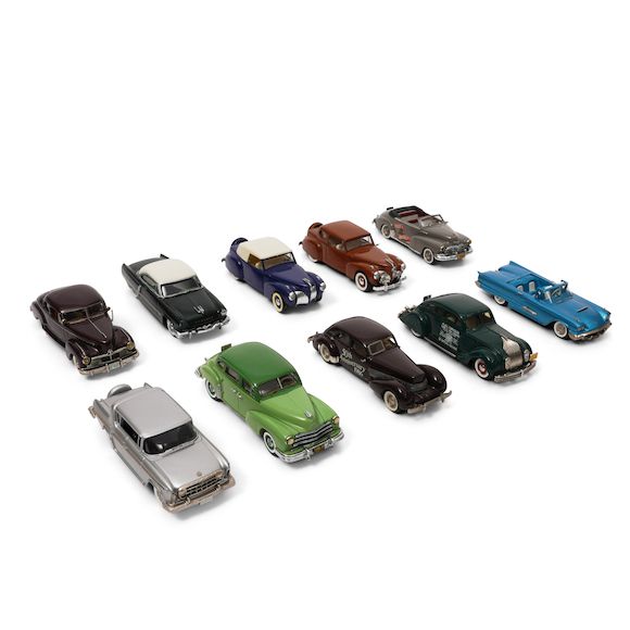 Bonhams Skinner : One Hundred Models of Mid-Century Cars mostly England ...