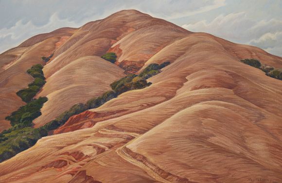 Bonhams : Ray Stanford Strong (1905-2006) Black's Mountain (Change of ...