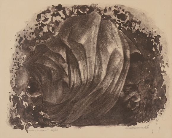 Bonhams : Charles Wilbert White (1918-1979); Young Woman;
