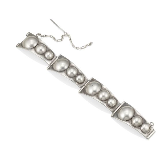 Bonhams : WILLIAM SPRATLING: A SILVER BRACELET, CIRCA 1940