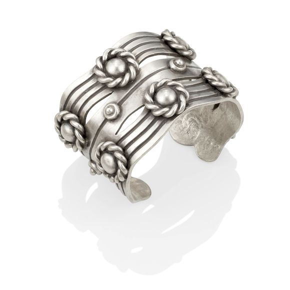 Bonhams : WILLIAM SPRATLING: A SILVER CUFF